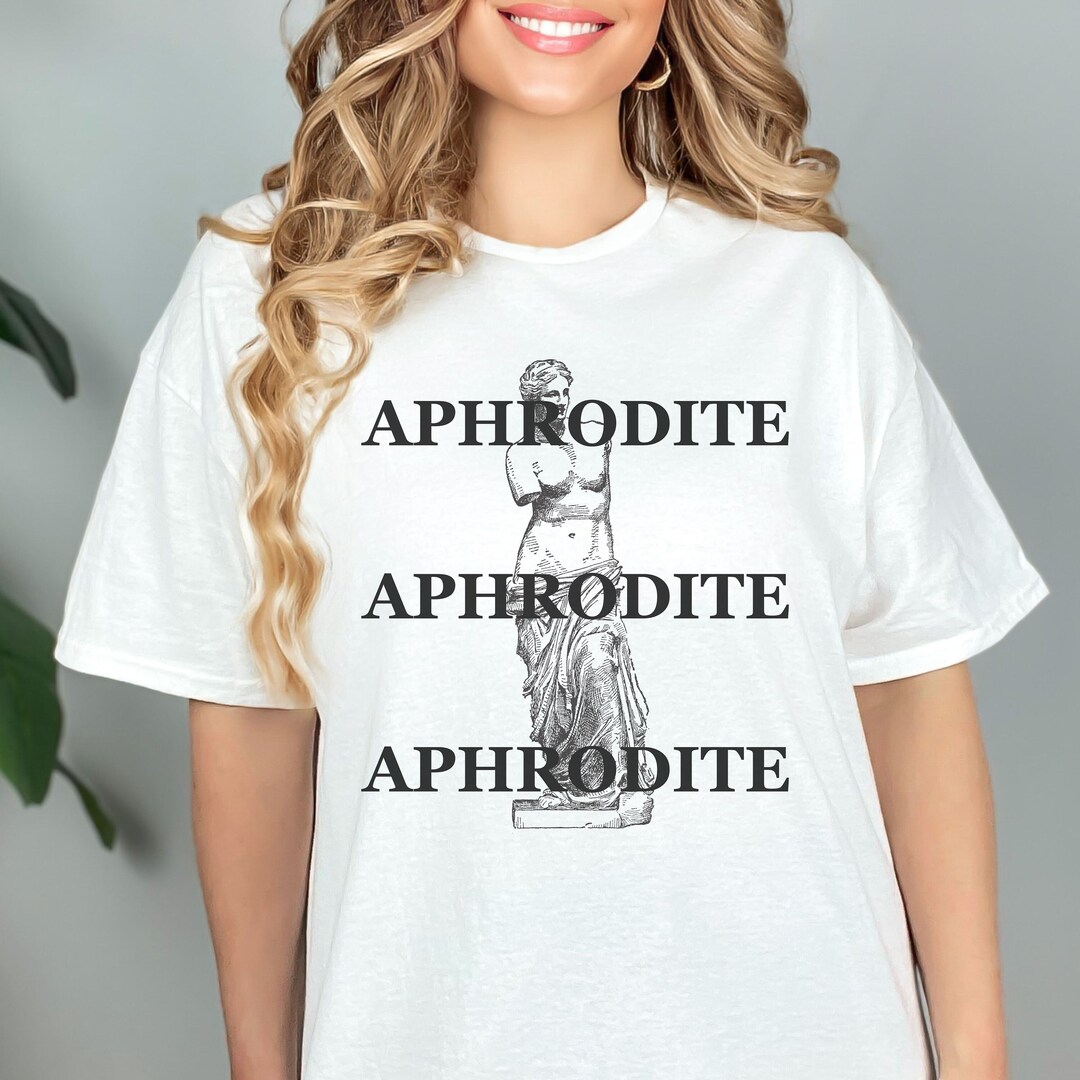 Aphrodite Shirt, Chic Vintage Shirt, Greek Goddess, Mythology, Vintage ...