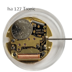 Watch Movement, BOUCHERON Swiss Movement ISA Tronic 127, 2 Hands, 8 ...