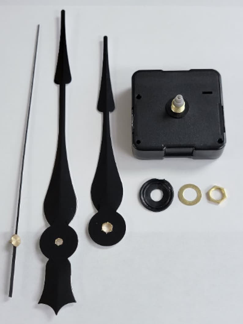 Clock Mechanism Sweep Silent Quartz 6168s Clock Movement, 13, 16, 18 ...