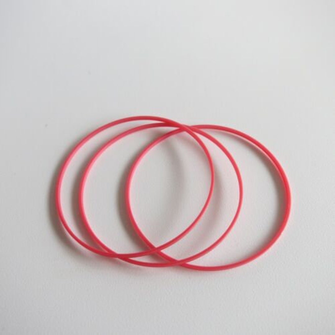 Watch Gaskets Red Plastic Case Back Gasket, for Small and Extra Large ...