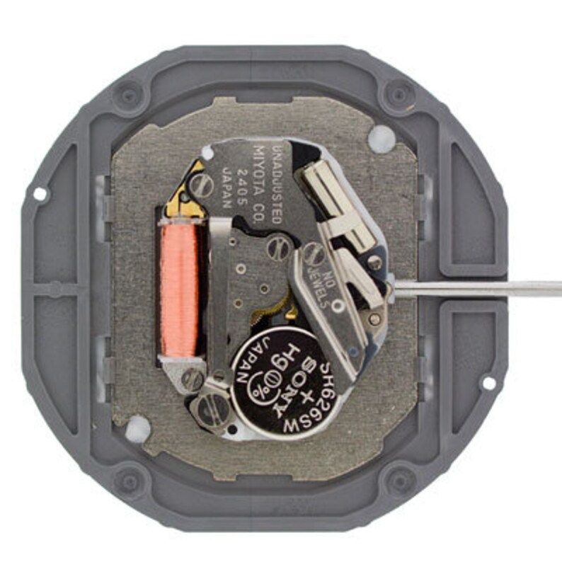 Miyota 2405 Double Calendar, Japan Movement Miyota, Watch Movement ...