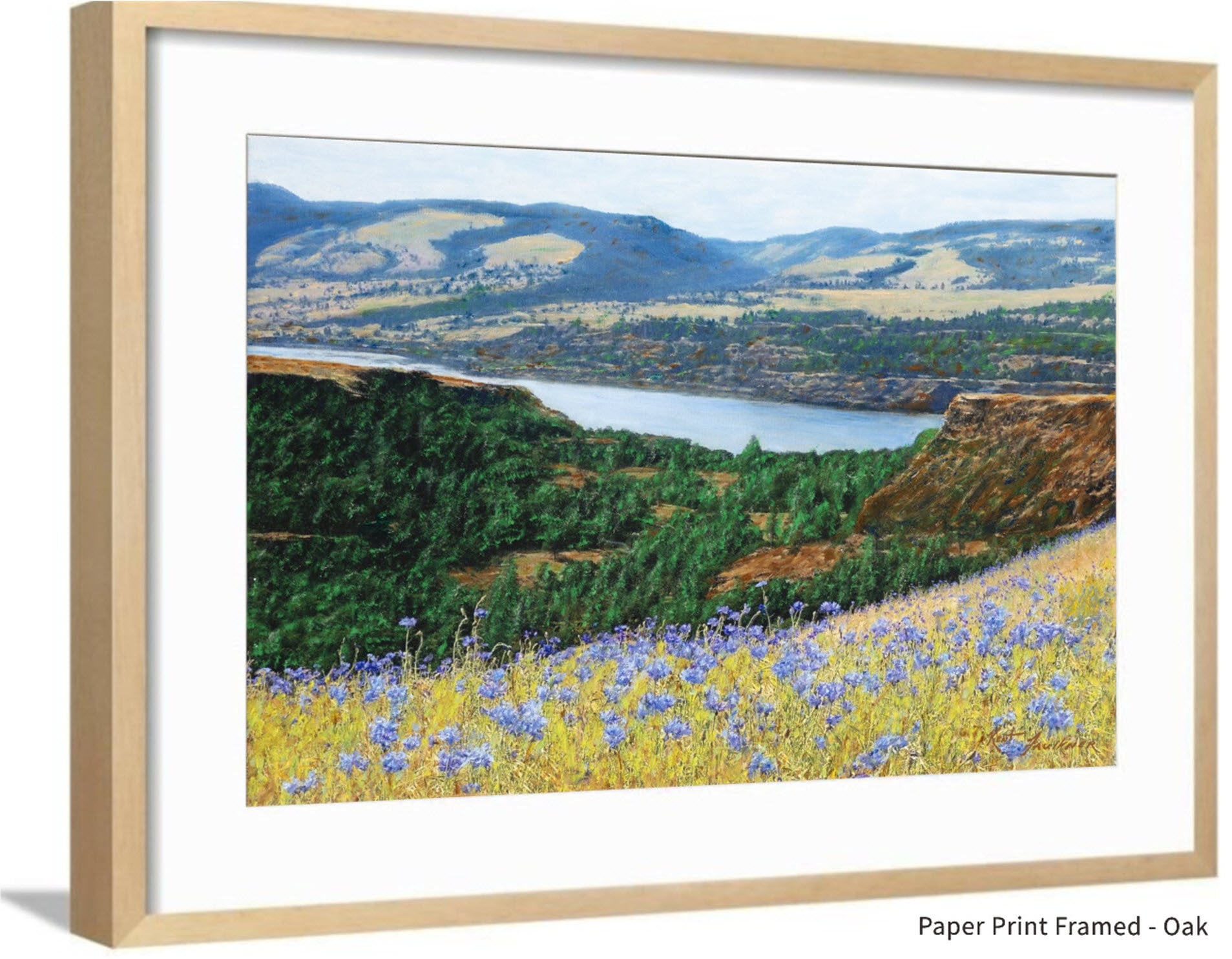 Rowena Crest Overlook - Fine Art Print, Oregon, Columbia Gorge, Kent ...