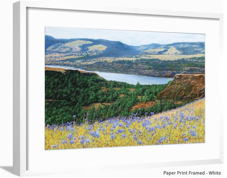 Rowena Crest Overlook - Fine Art Print, Oregon, Columbia Gorge, Kent ...