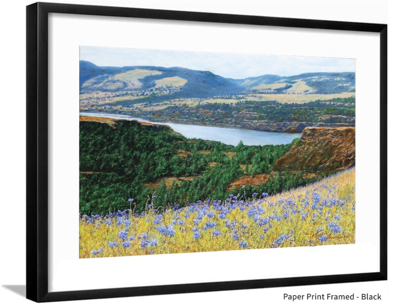 Rowena Crest Overlook - Fine Art Print, Oregon, Columbia Gorge, Kent ...