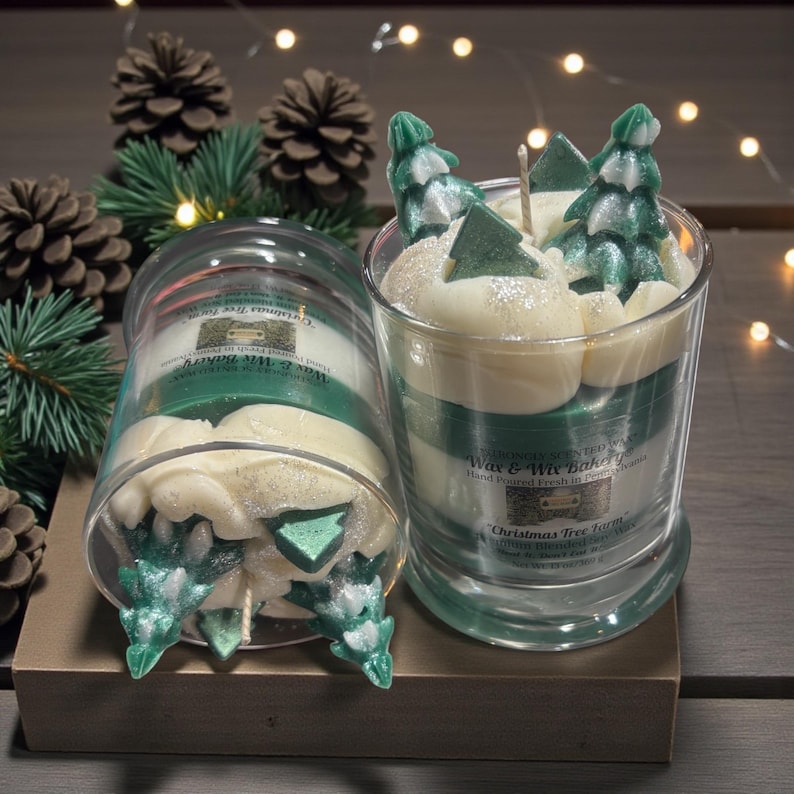 Christmas Tree Candle Large 13oz. Soy Candle/strong Scented Candle ...