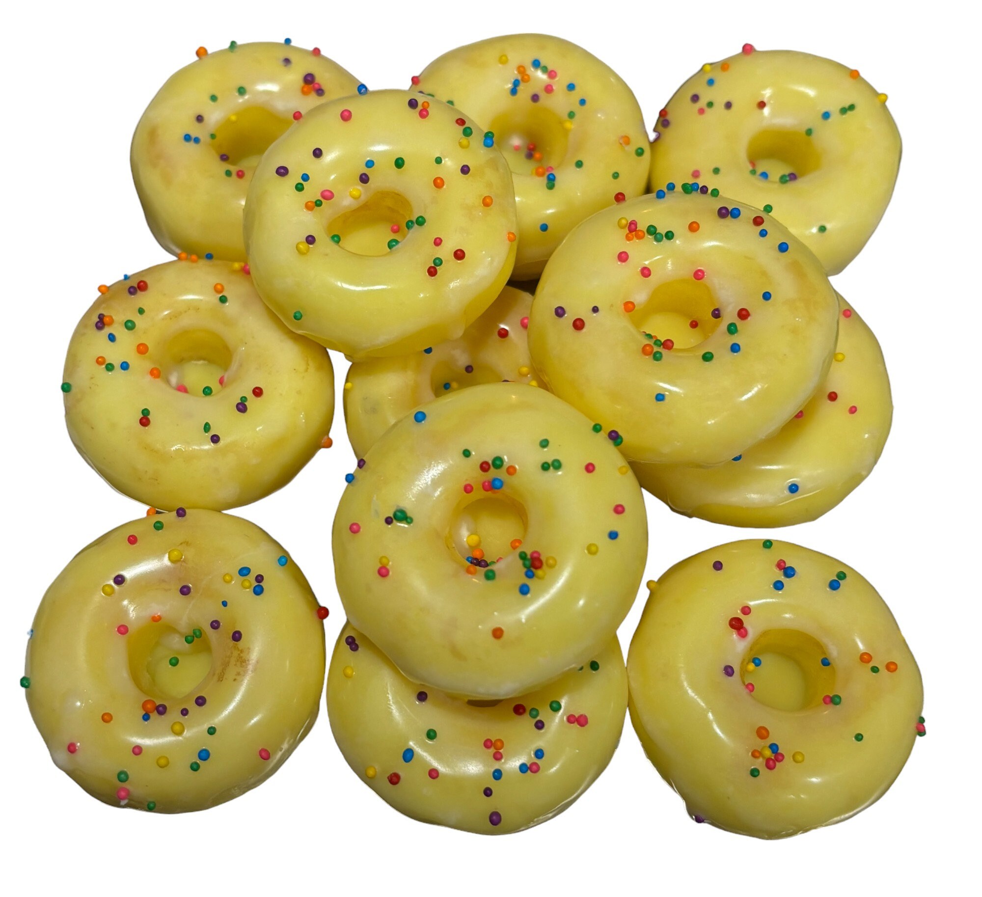 Glazed Lemon Mini Donut Wax Melts. 1 Full Dozen. 6.70 Oz. Donut Wax ...
