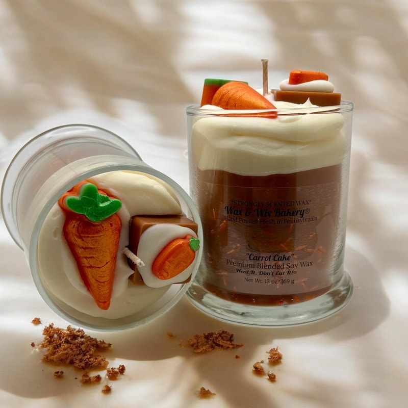 Carrot Cake Candle - Etsy