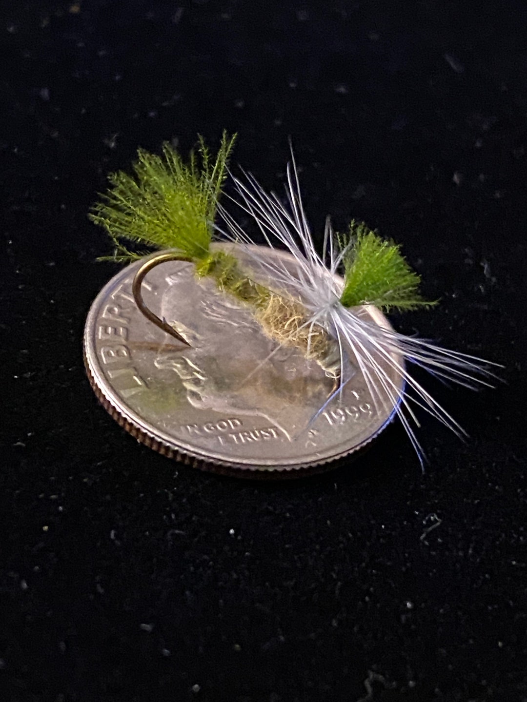 Blue Winged Olive BWO - (3) Hi-vis Dry Fly - Etsy