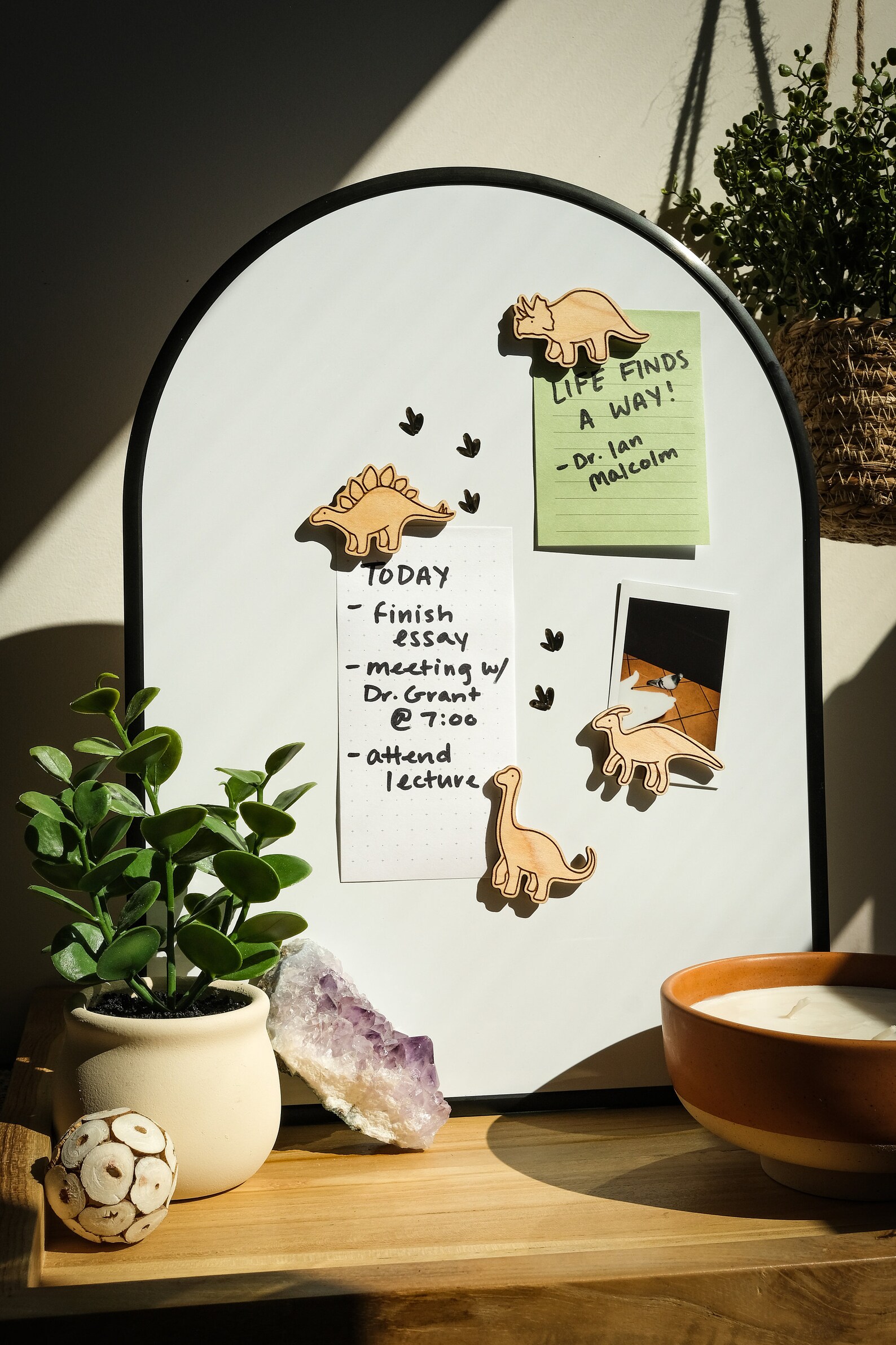 Dinosaur Magnets Set Cute Wooden Dinosaur Magnets Fridge - Etsy