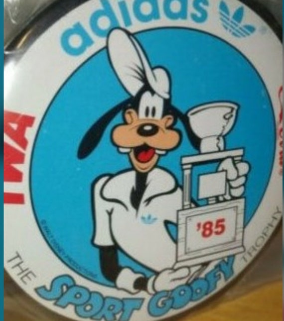 Disney's Sport Goofy Trophy TWA Adidas Coca Cola 1985… - Gem