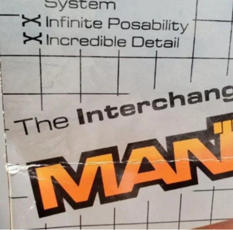 MANTECH Remco Robot 1983 Vintage Interchangeable System Warriors REMCO ...