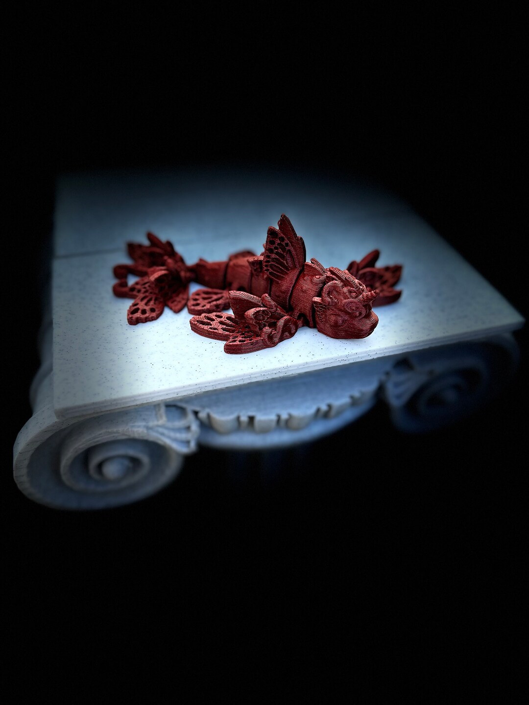 Articulating Fish - 3D Printed Flutterphin - Cinderwing3d - Etsy