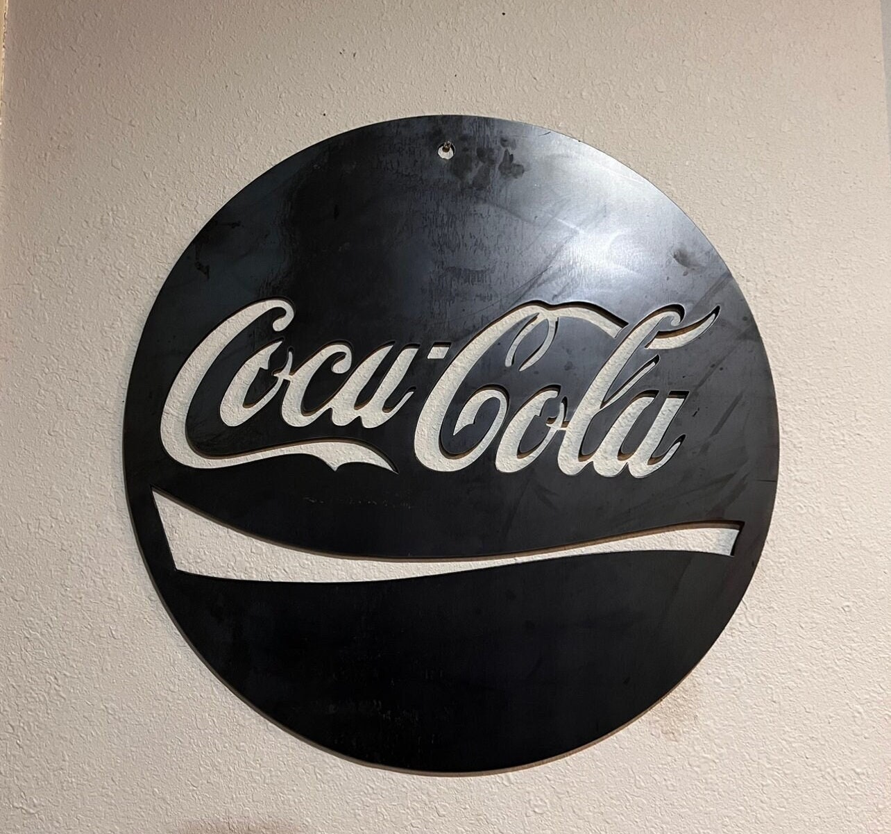Coca Cola Metal Sign - Etsy