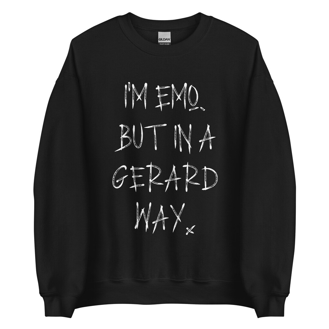 I'm Emo Unisex Sweatshirt, Emo Sweater, Emo Music Gift - Etsy
