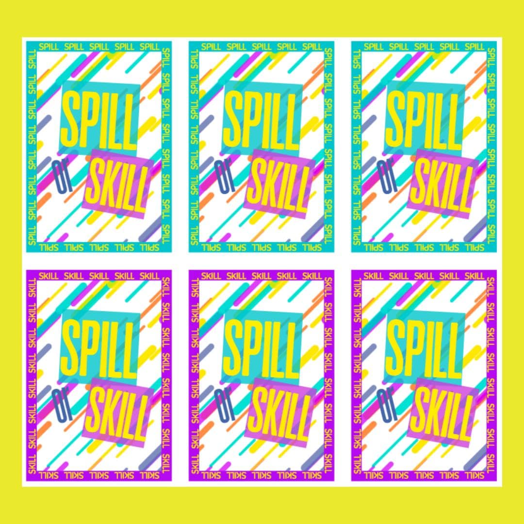 Spill or Skill – Therapeutic Truth or Dare–style Card Game for Mental ...