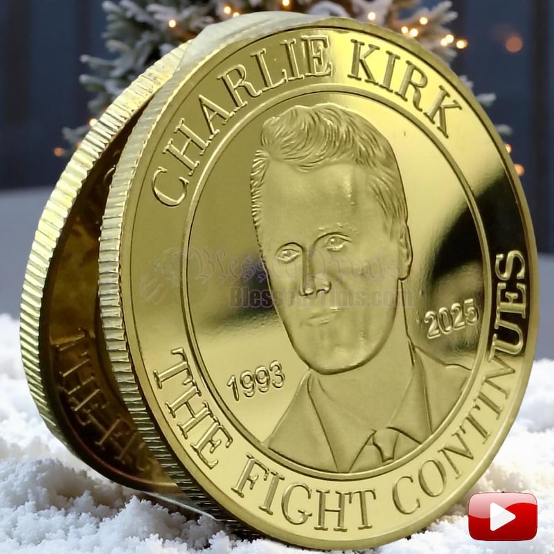 Charlie Kirk Coins - Etsy