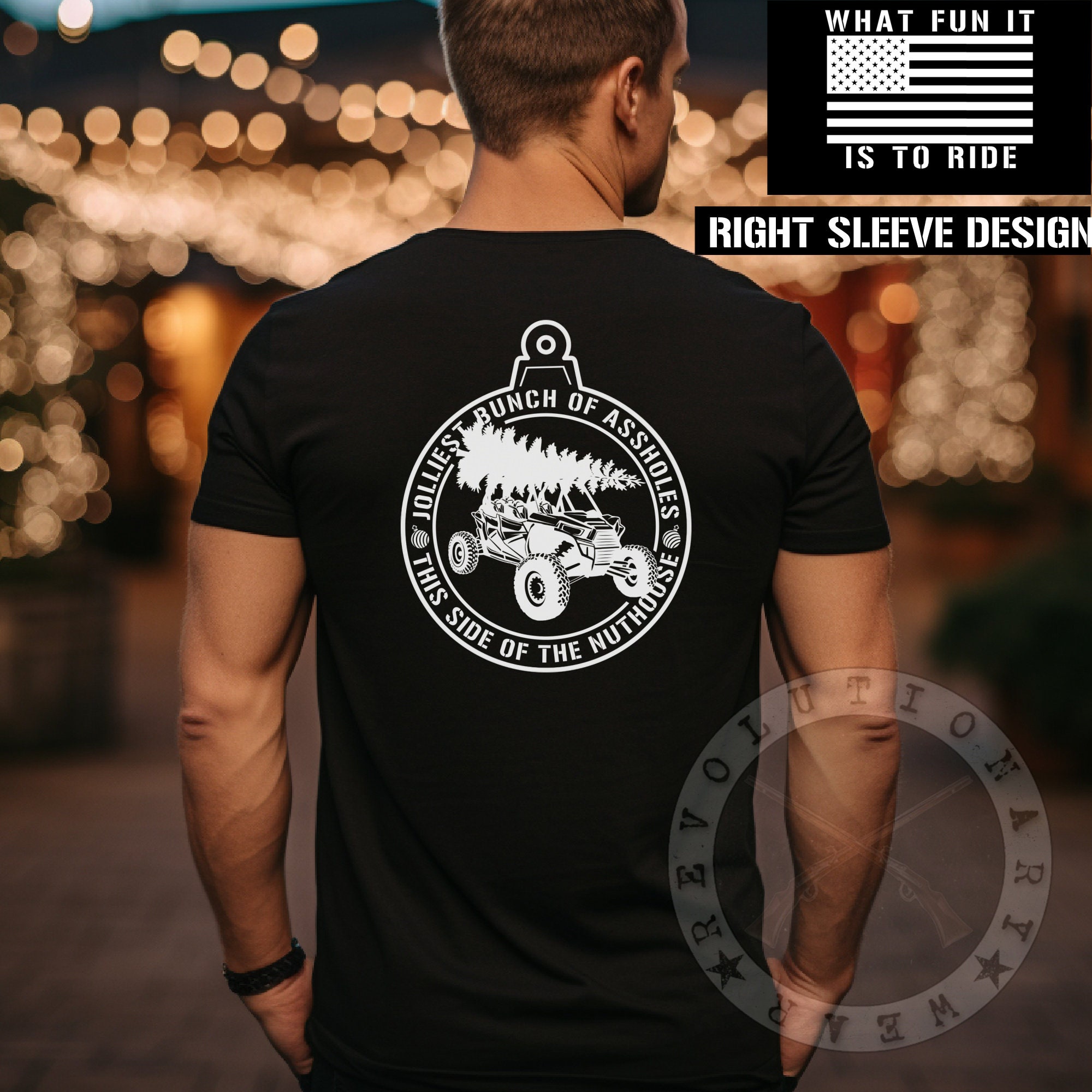 XMAS Polaris RZR Side by Side Christmas Holiday Funny Saying T Shirt ...