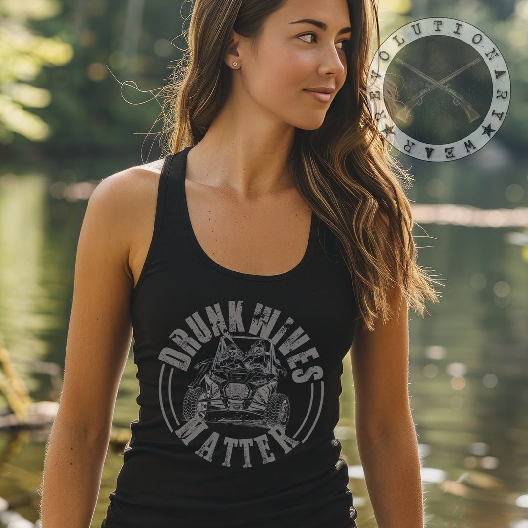 Polaris RZR Womens Adult Tank Top Funny Saying Off-road Riding Side by ...