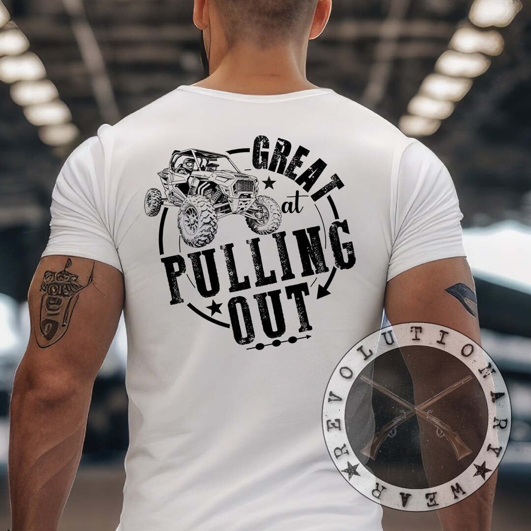 Polaris RZR Mens Adult T Shirt Funny Sayings Off-road Riding Side by ...