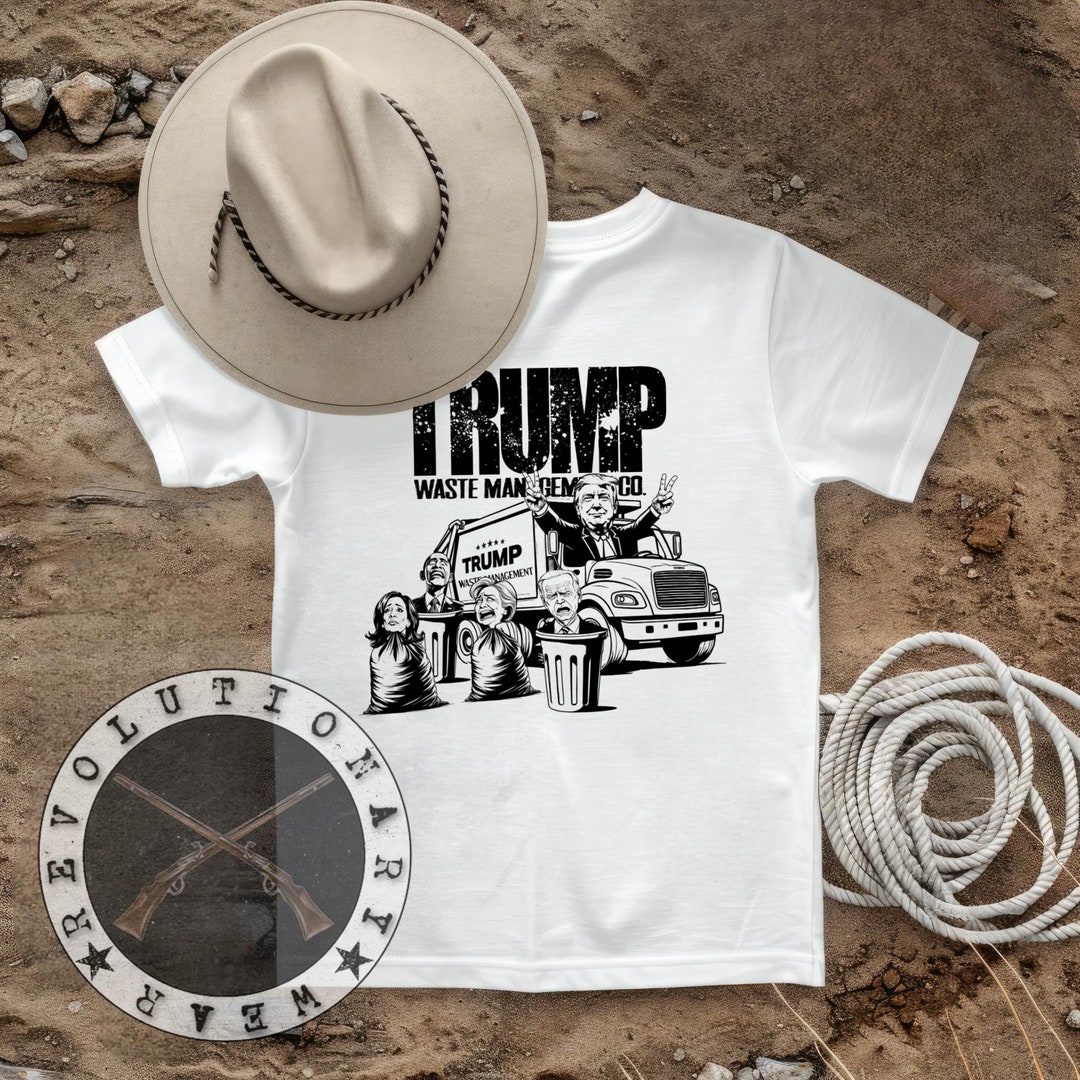 KIDS Trump Garbage Truck T Shirt | Youth Toddler Kids Donald Trump ...