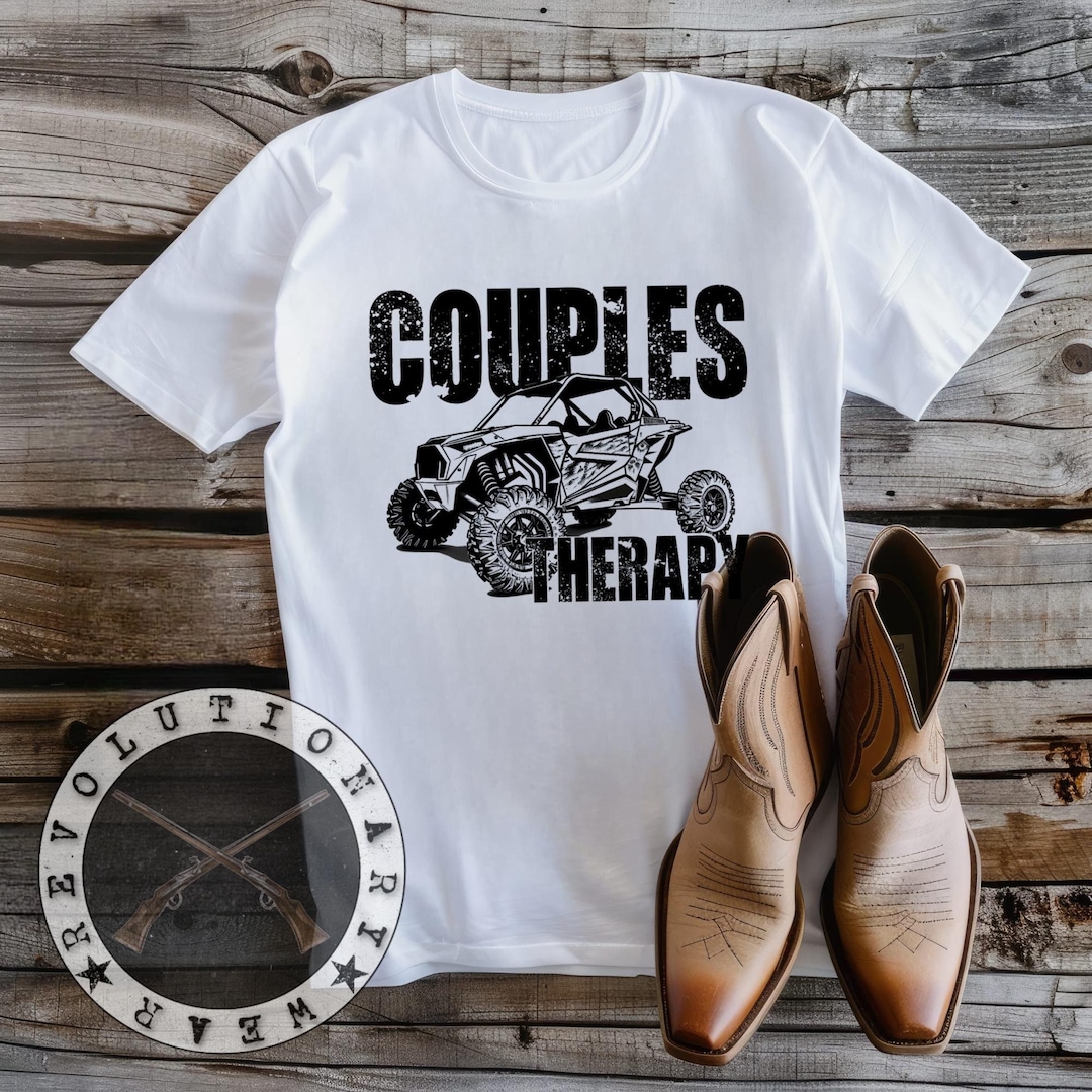 RZR Couples Therapy Polaris RZR Funny Graphic Unisex T Shirt | Side by ...