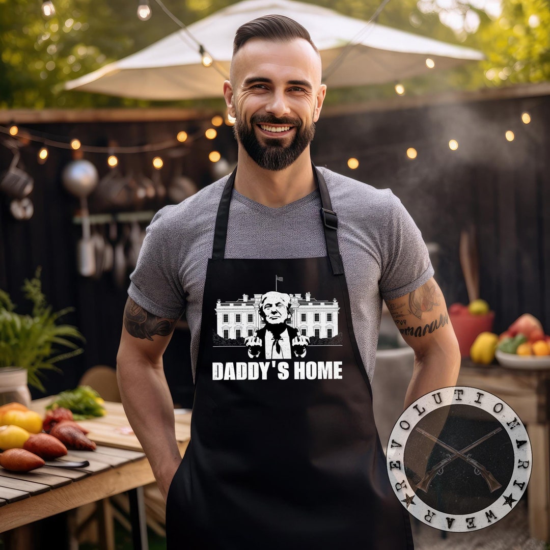 Trump Apron Thanksgiving Cooking Apron | Make Thanksgiving Great Again ...