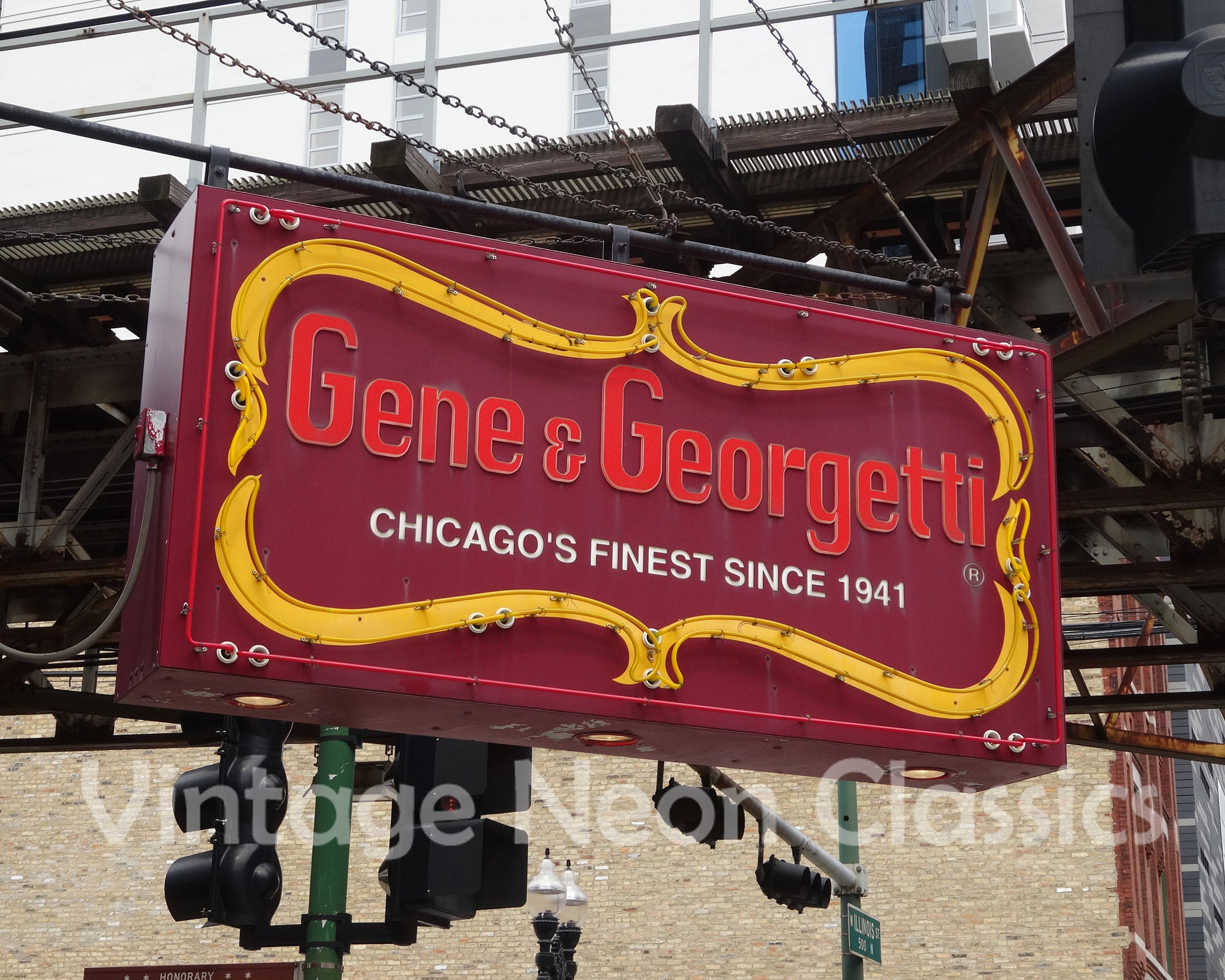 Gene and Georgetti's | Chicago | Old School Steak House | L Tracks ...