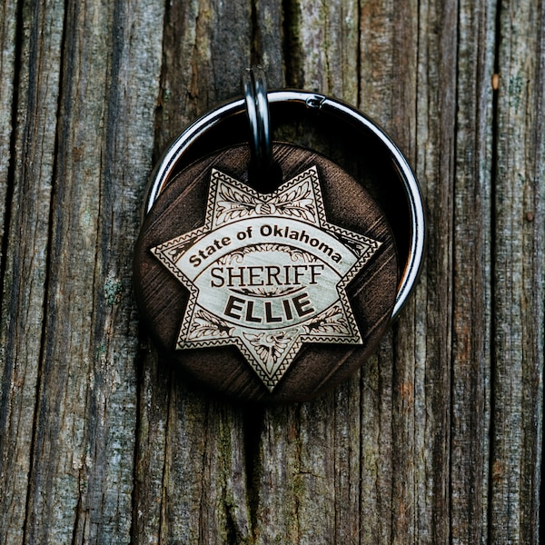 Custom Sheriff Badge - Etsy