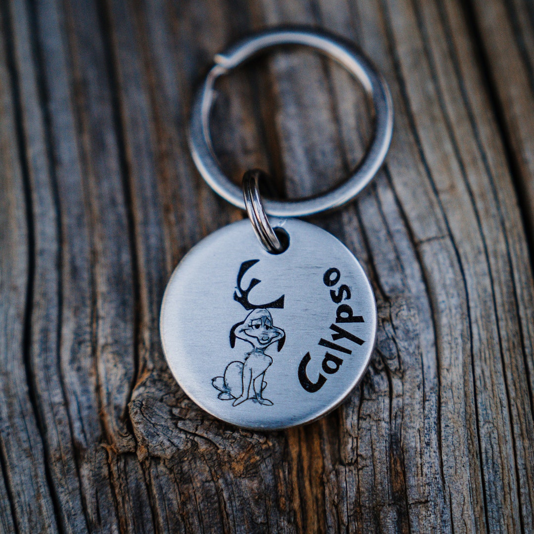 Max the Grinch Dog Tag | Engraved | Copper | Personalized | Pet Id Tag ...