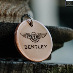 Bentley Dog Tag | Engraved | Copper | Personalized | Pet Id Tag | Cat ...