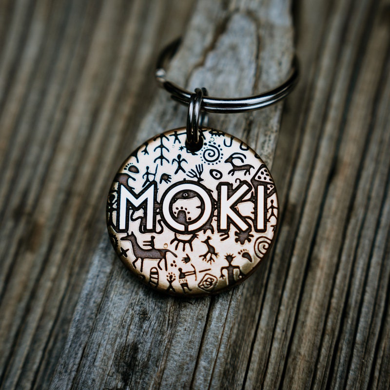 Native Dog Tag - Etsy