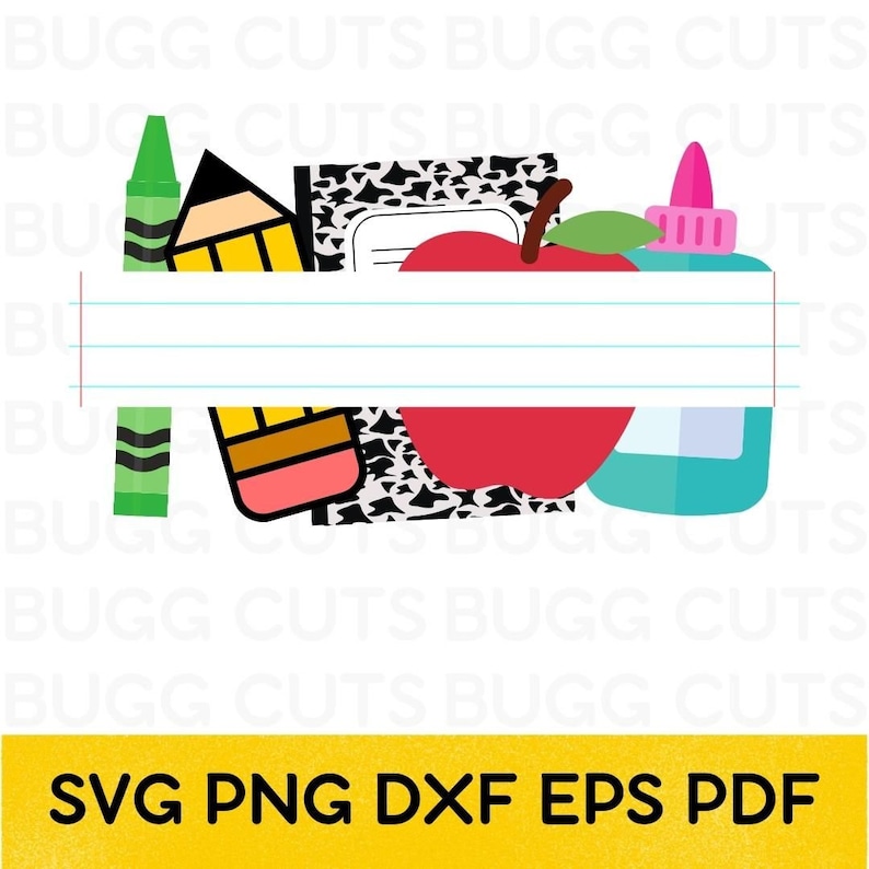 Personalized Split Monogram Vector File for Teachers - Customizable ...