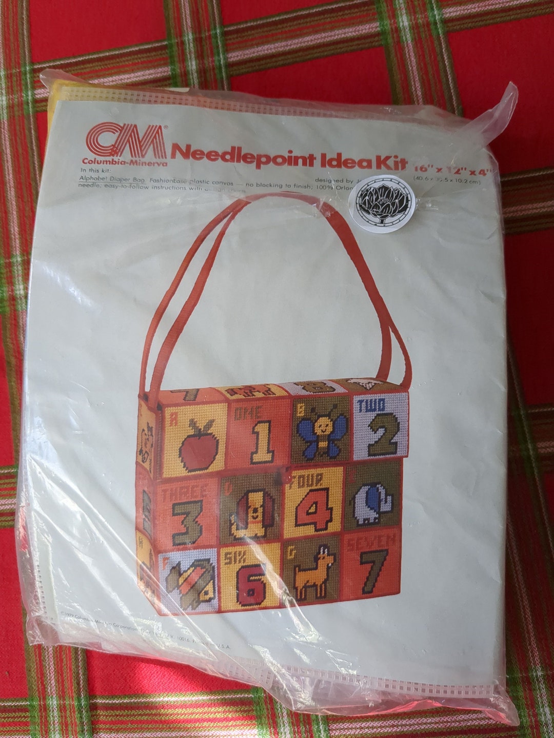 Vintage Plastic Canvas Needlepoint Kit - Etsy