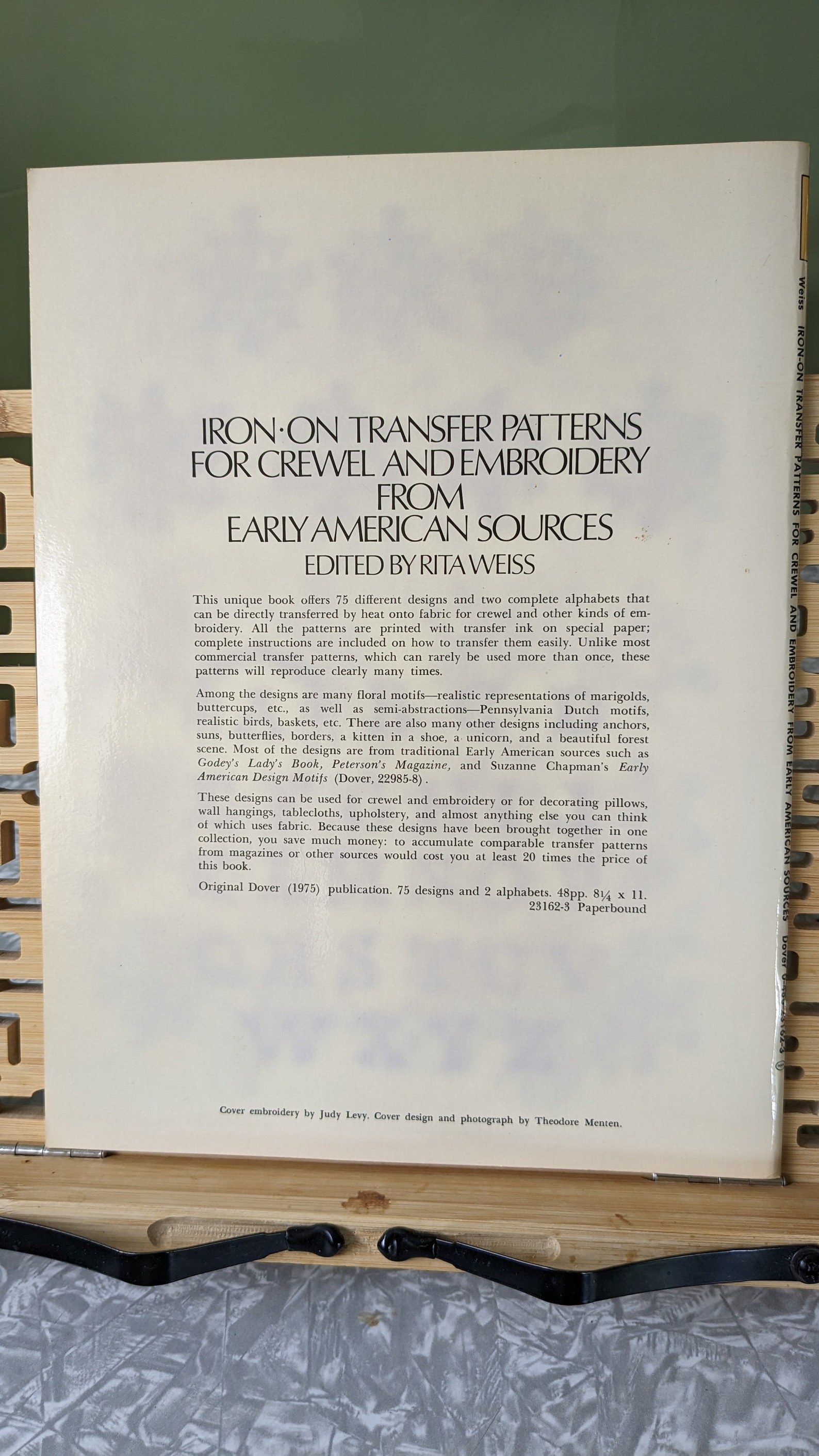 Early American Iron-on Transfer Patterns for Crewel Embroidery - Etsy