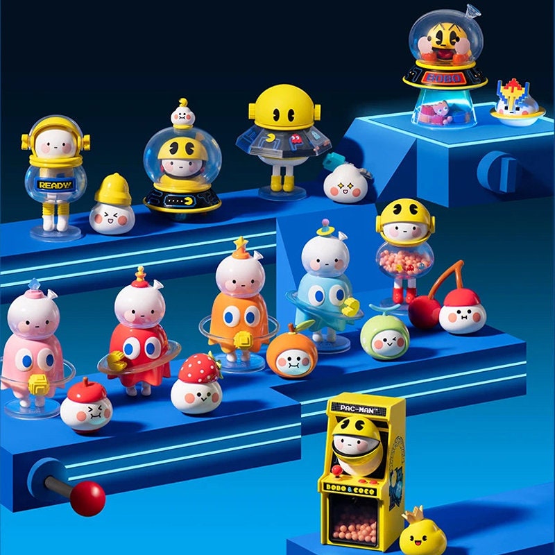 POPMART Bobo & Coco Pac-man Collaboration Series 5 Pinky 1pc - Etsy
