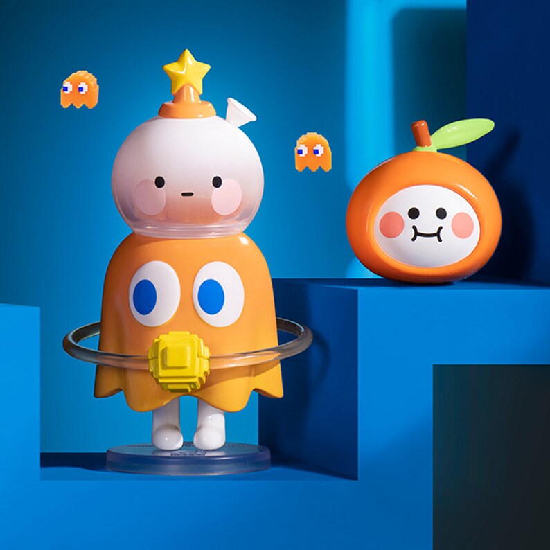 POPMART Bobo & Coco Pac-man Collaboration Series 6 Clyde - Etsy