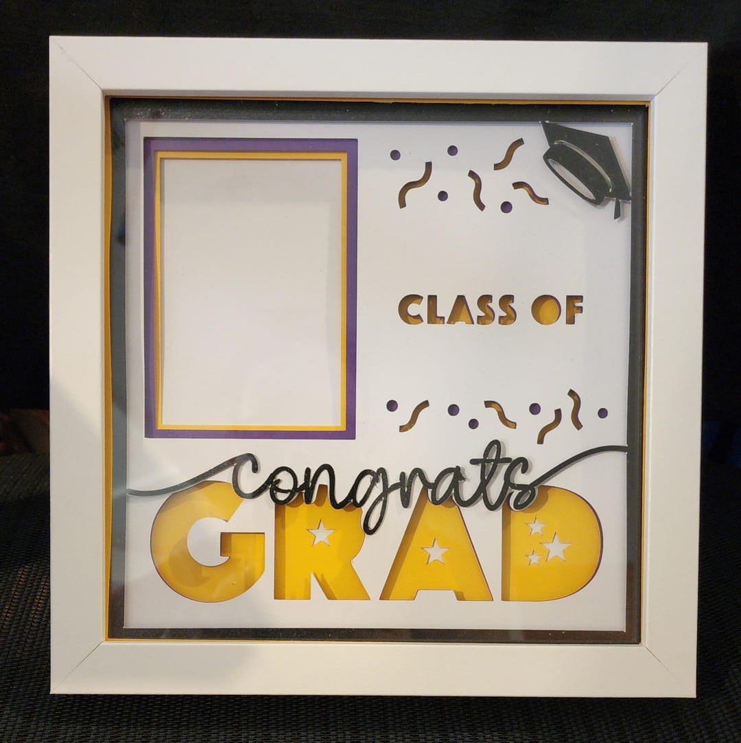 Graduation Shadowbox - Etsy