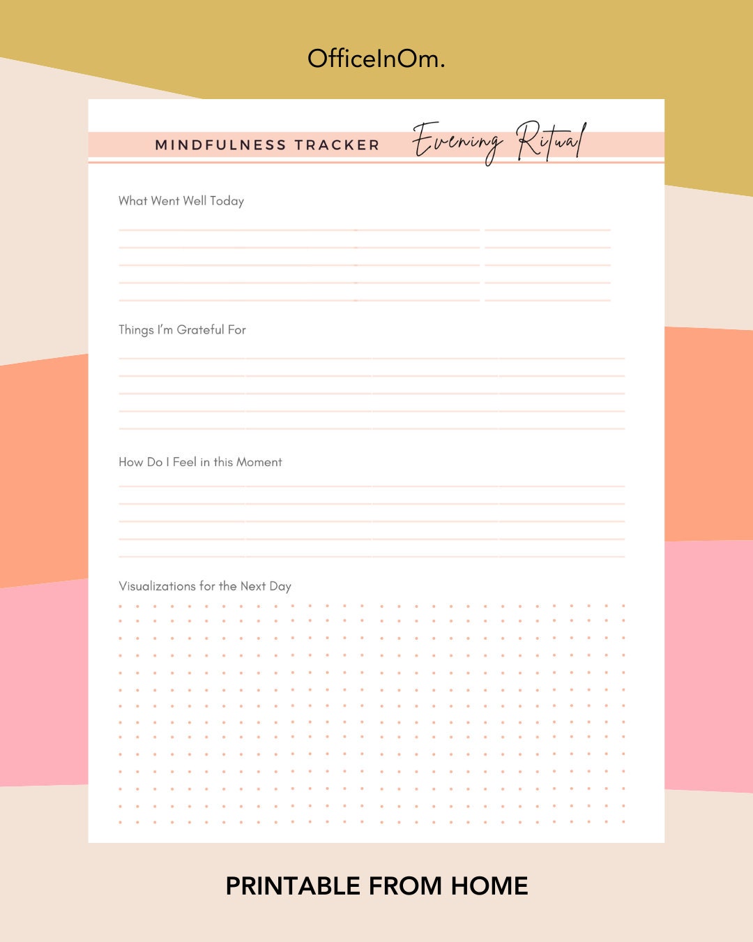 Wellness Tracker |daily Check in |mental Health Tracker |mindfulness ...