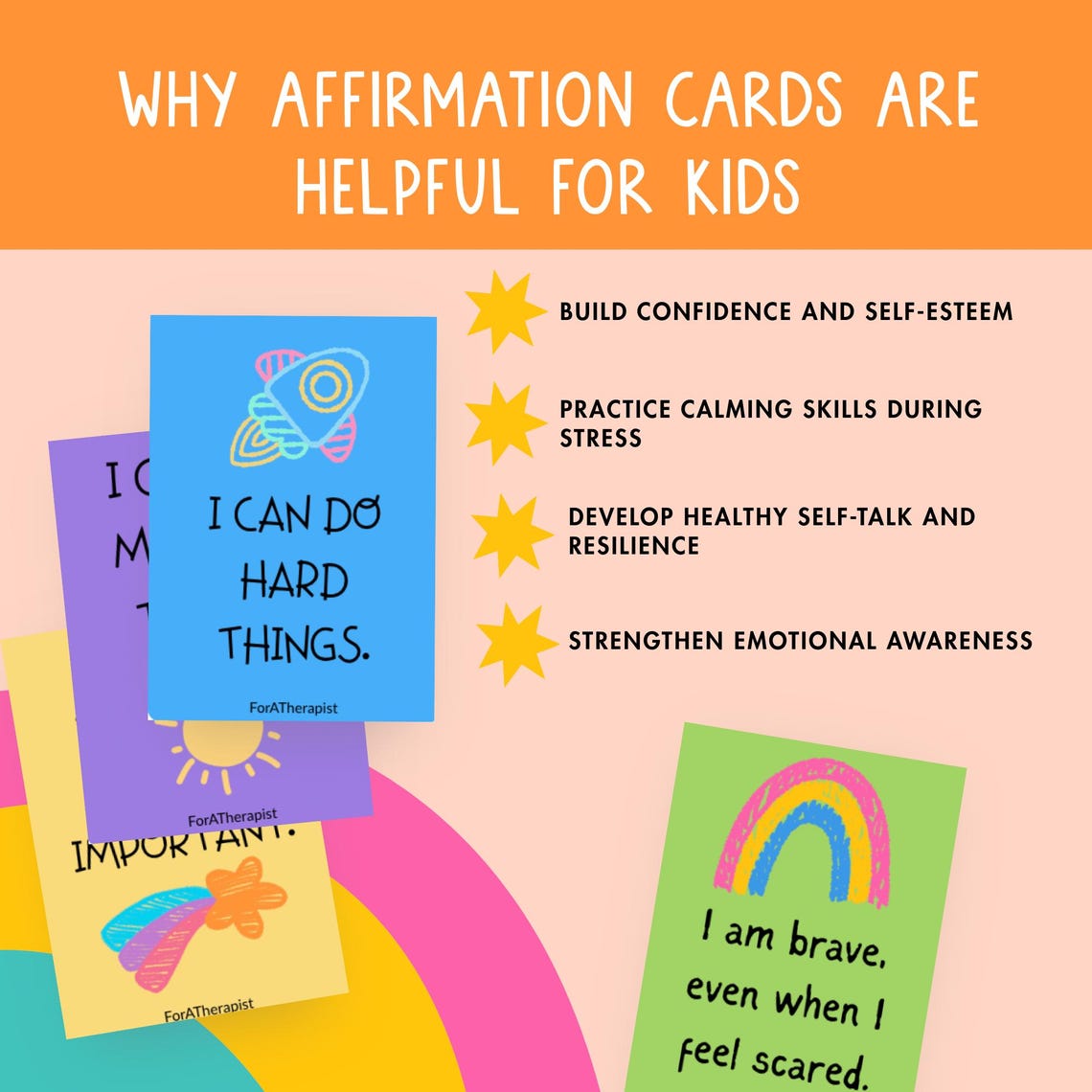 Kids Affirmation Cards Printable | Positive Affirmations for Children ...