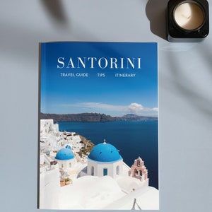 Santorini Digital Travel Guide Itinerary Destination Guide Instant ...