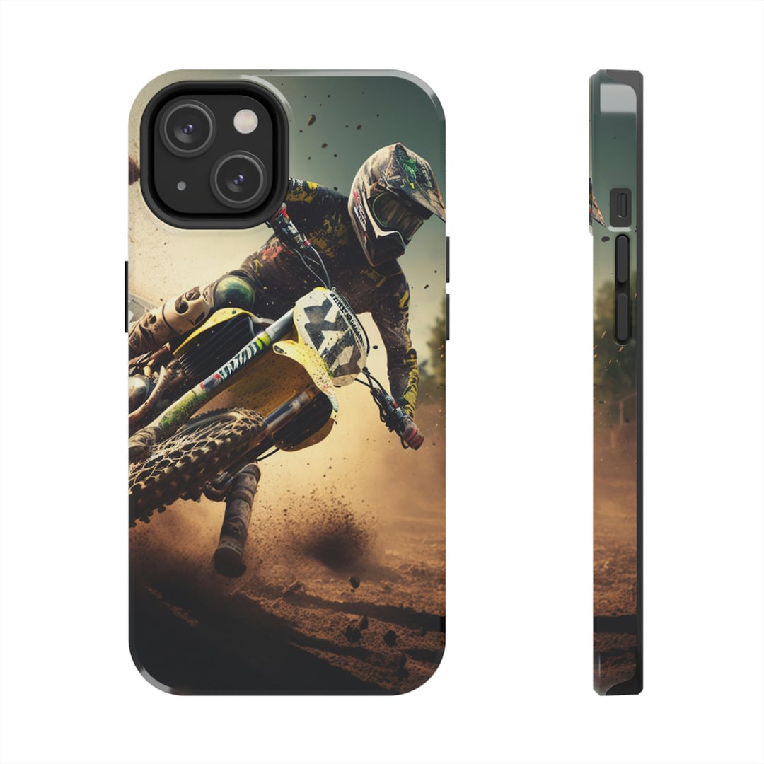 Rev up Your Style With This Motocross Phone Case! Tough Phone Cases ...