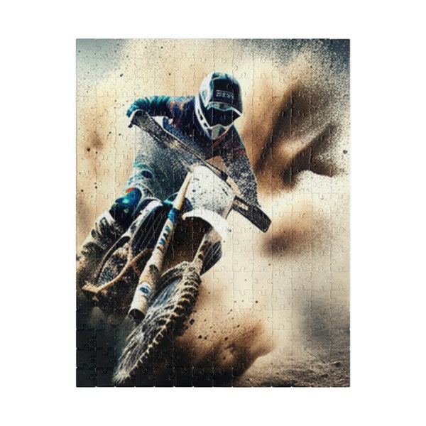 Dirt Bike Jigsaw Puzzles - Etsy