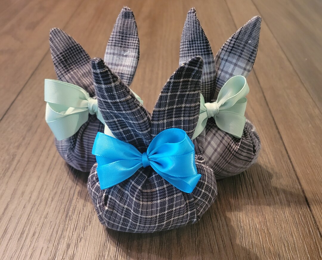 Roly Poly Fabric Easter Bunnies - Etsy