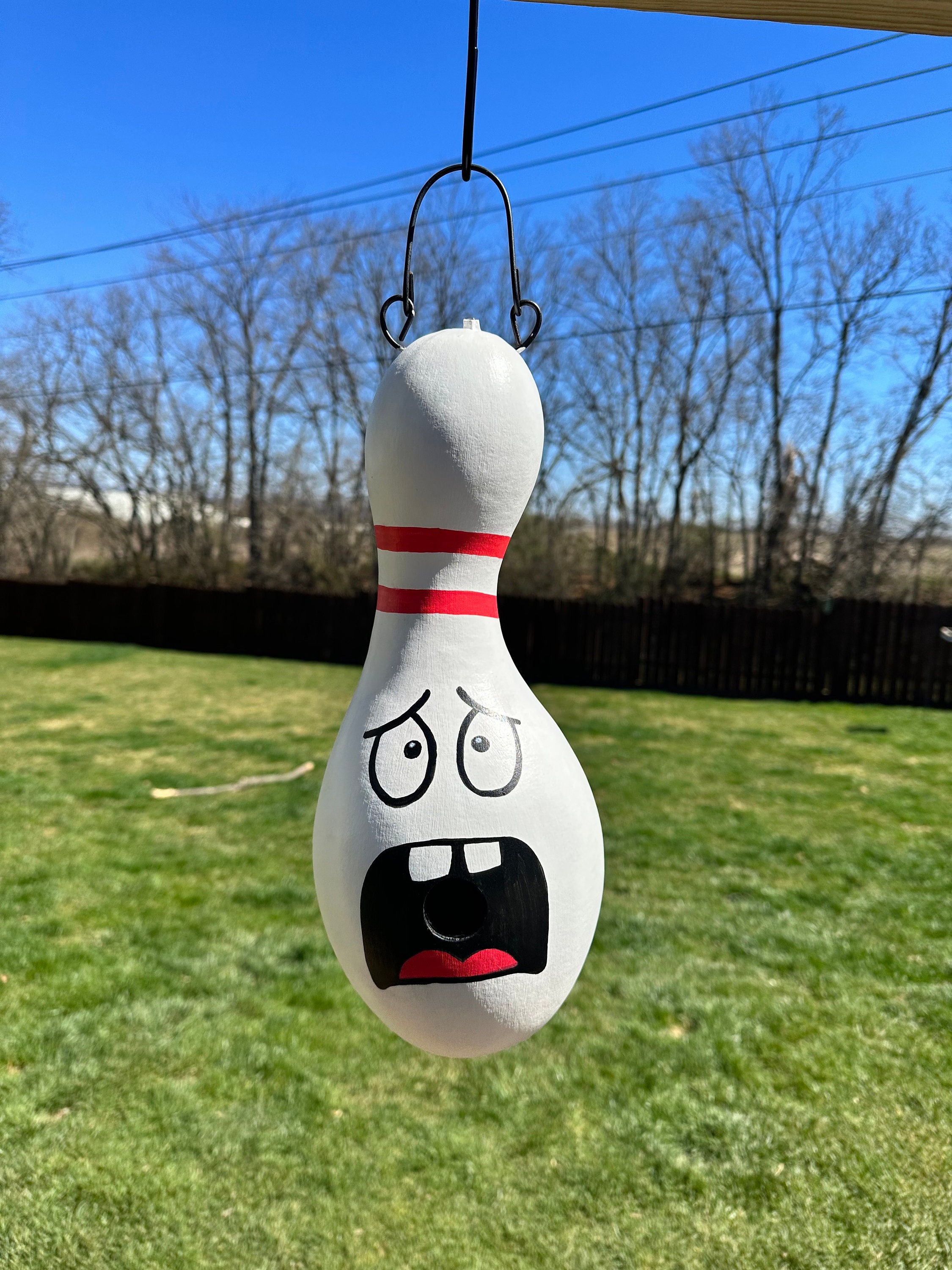 Gourd Birdhouse Bowling Pin - Etsy