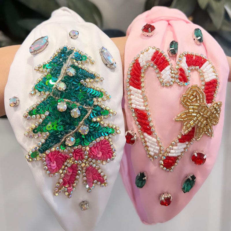 Christmas Headbands - Etsy