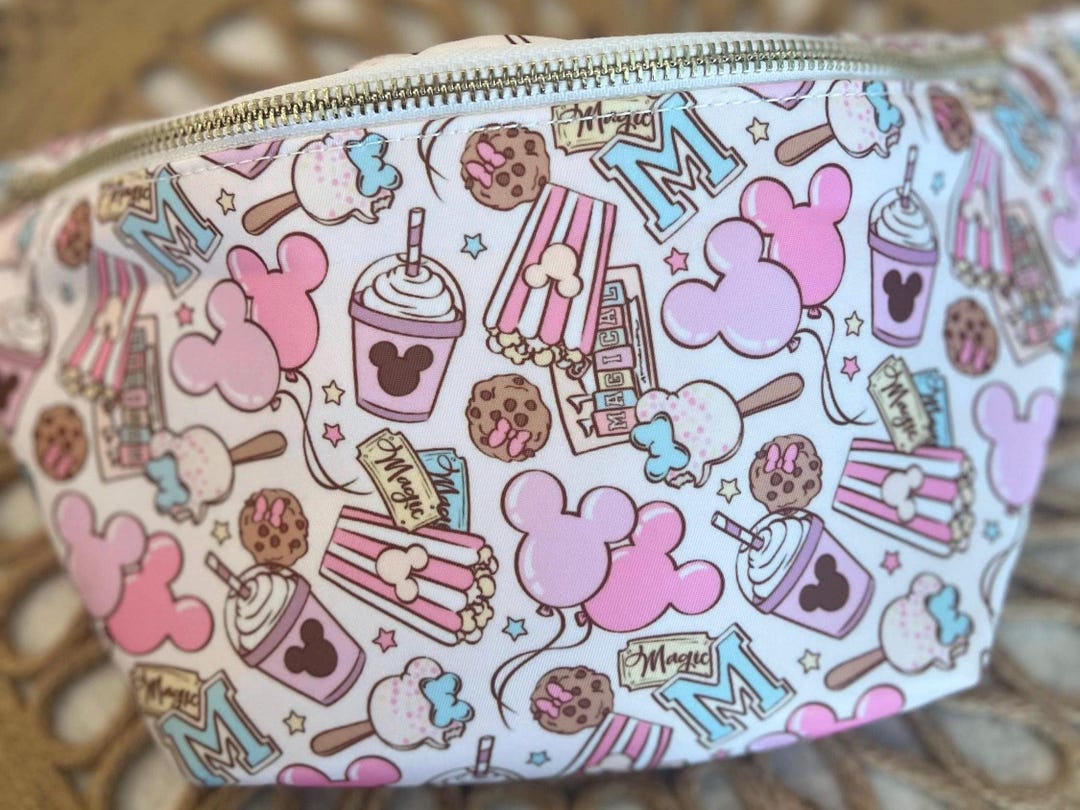 NEW JUMBO Bow Fanny Pack/ Theme Park Fanny Pack/ Mouse Cross Body ...