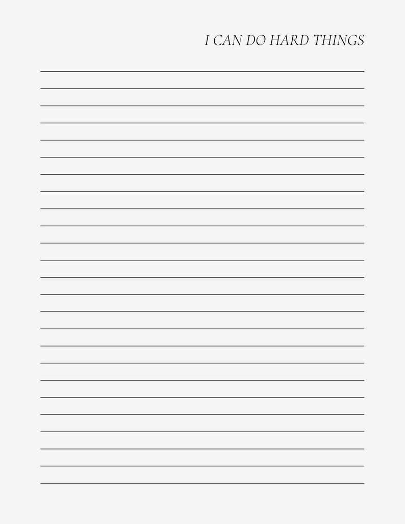Digital Inspirational Journal Pages - Etsy