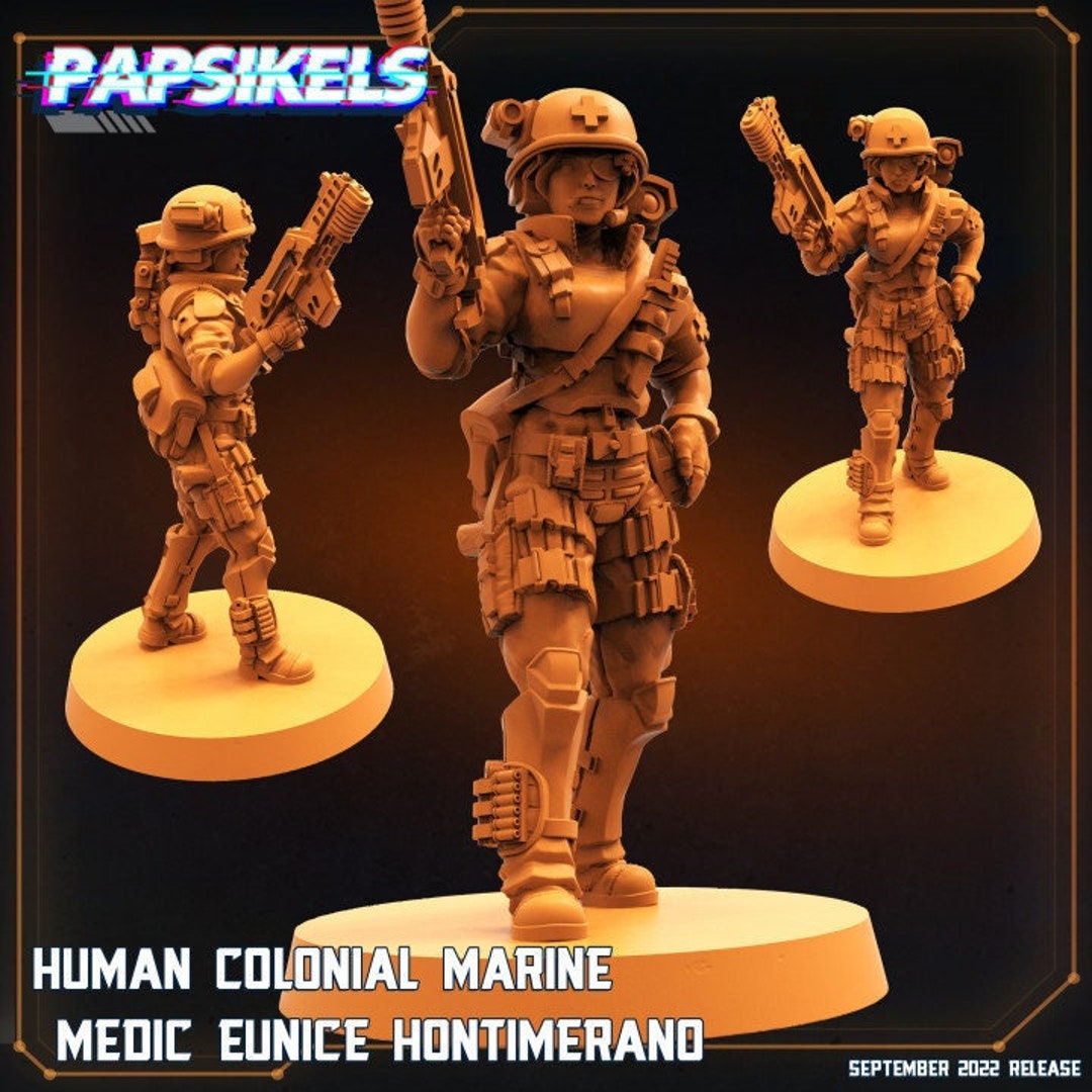 Colonial Marines Human Colonial Marine Medic Eunice - Etsy