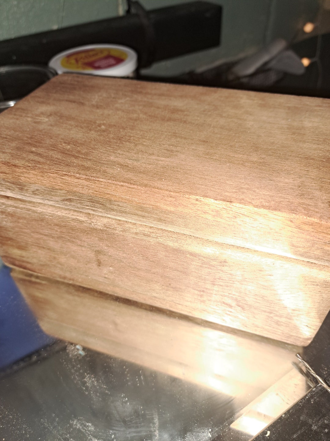 Teak Custom Hand Made Wooden Box - Etsy