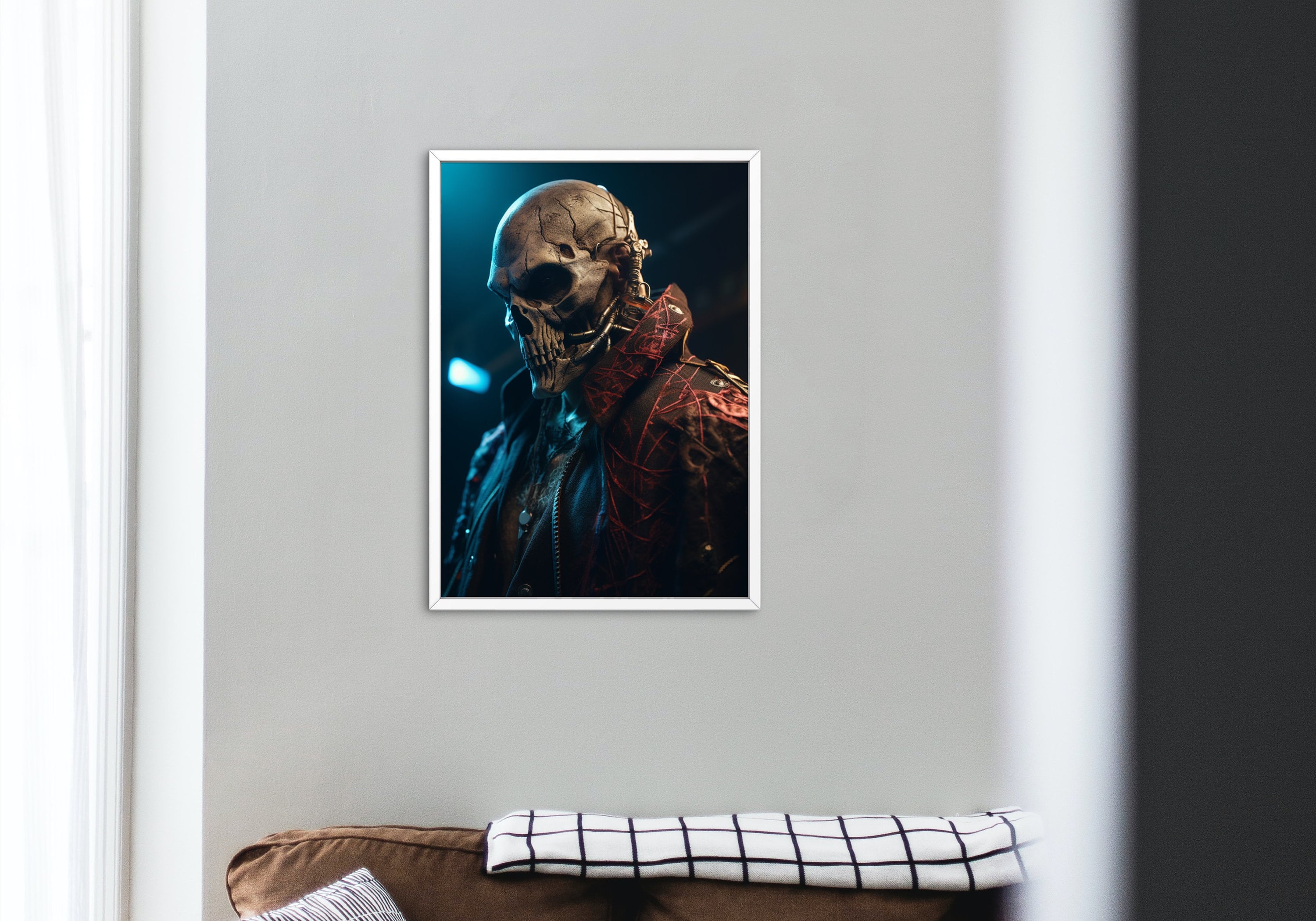 Gothic Necromancer Art - Dark Printable Wall Decor for Fantasy Lovers ...